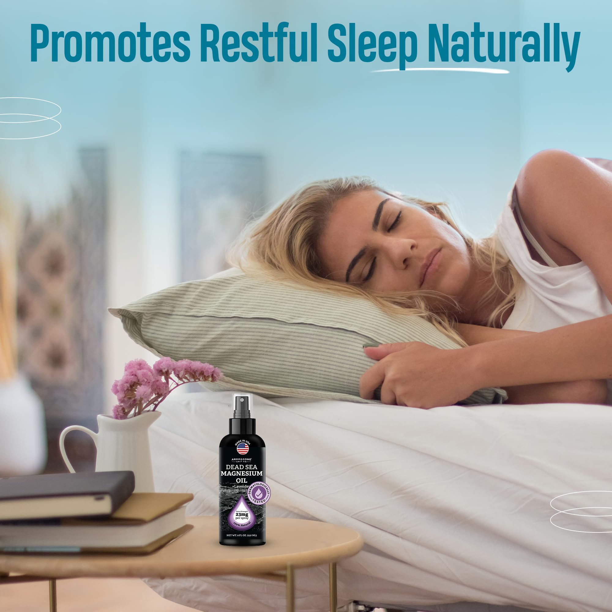 Magnesium oil for muscle tension relief