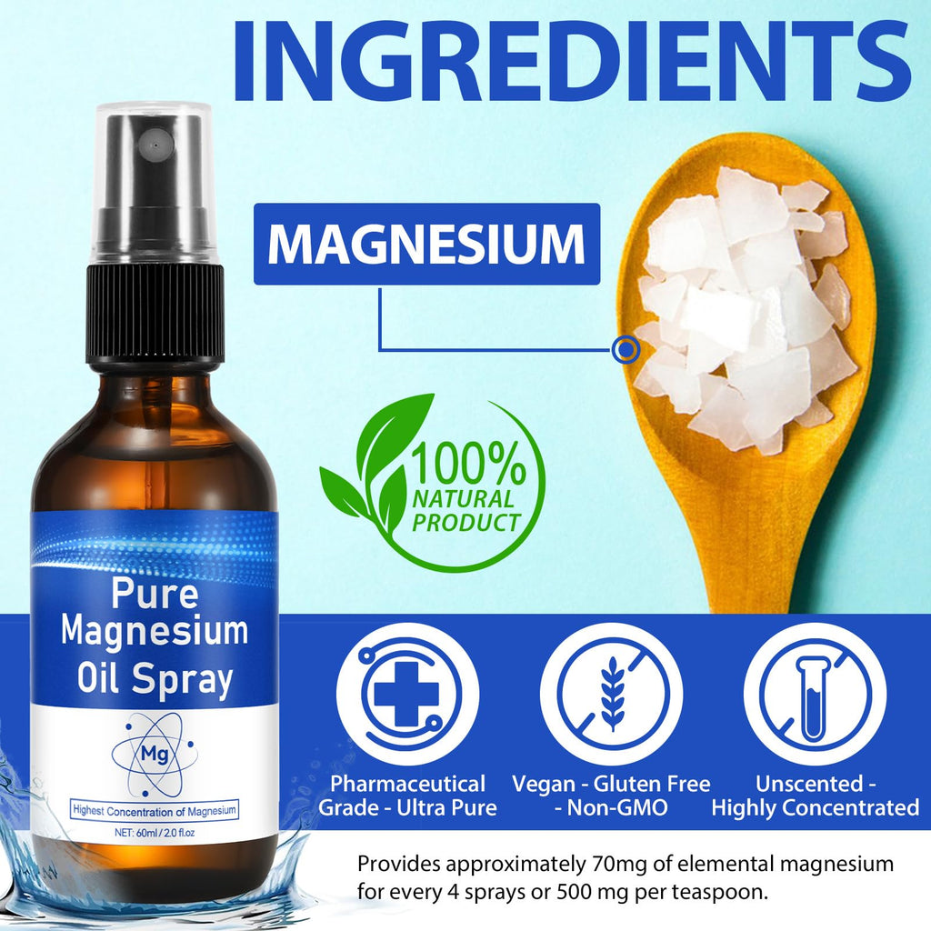 magnesium oil for pore unclogging