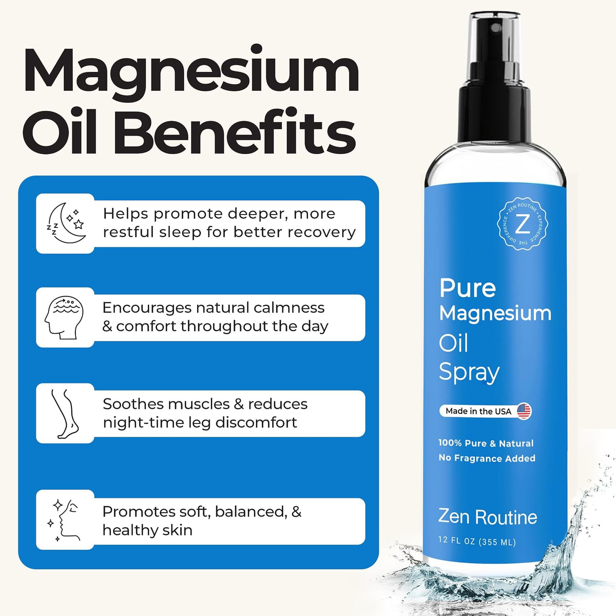 magnesium oil for relaxation therapy