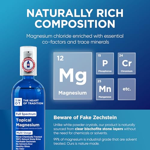 magnesium oil for soothing muscles