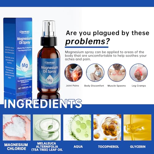 magnesium oil for soothing muscles