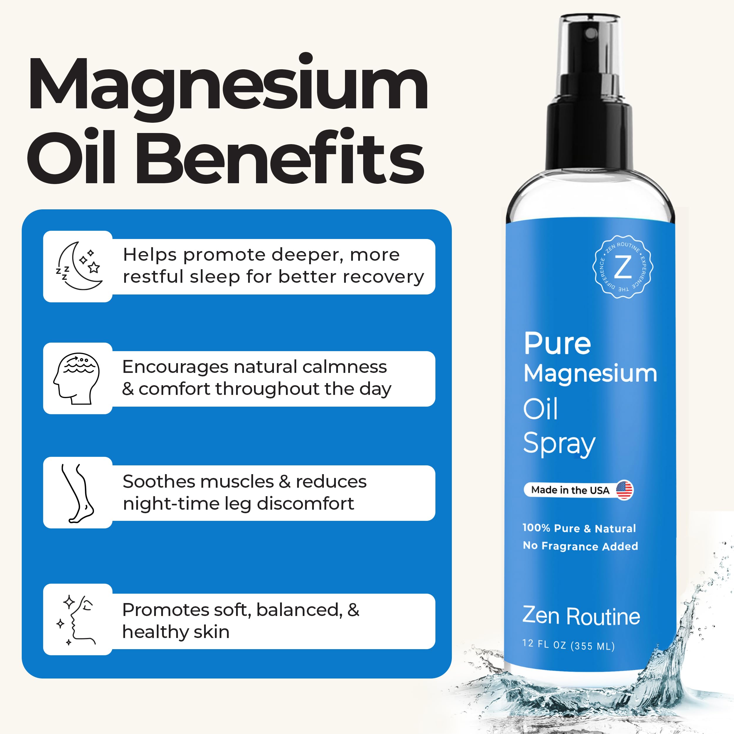 magnesium oil for soothing sore muscles