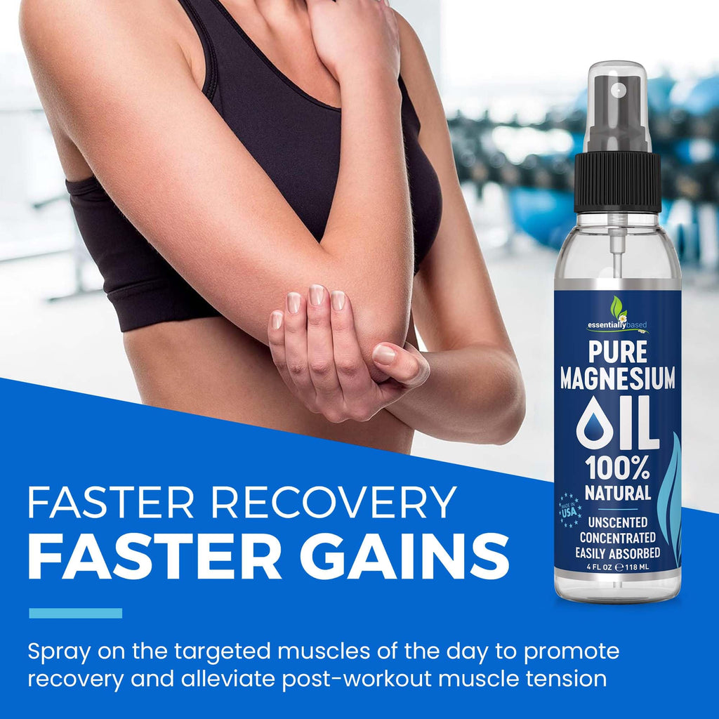 magnesium oil for soothing sore muscles