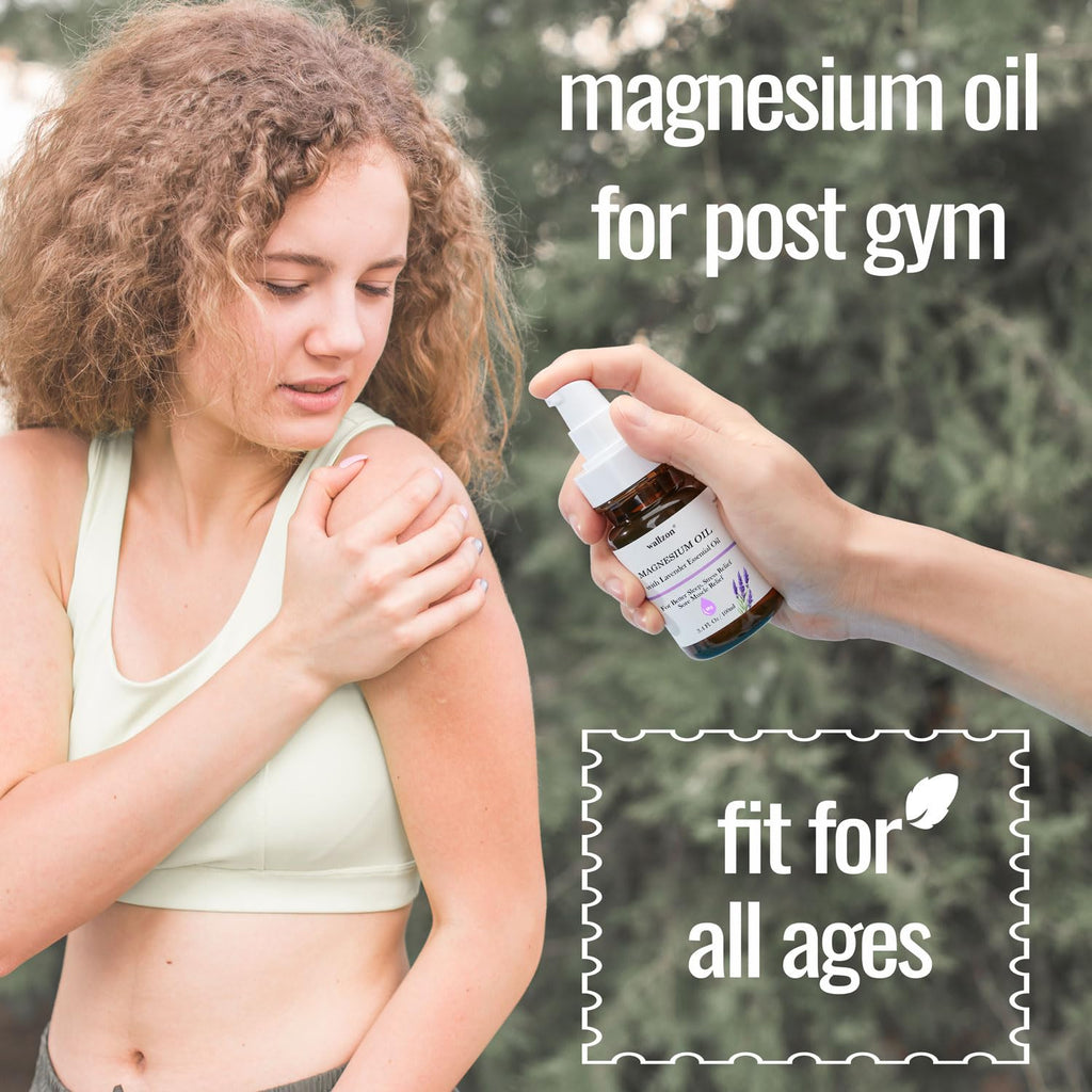 magnesium oil for soothing tired feet