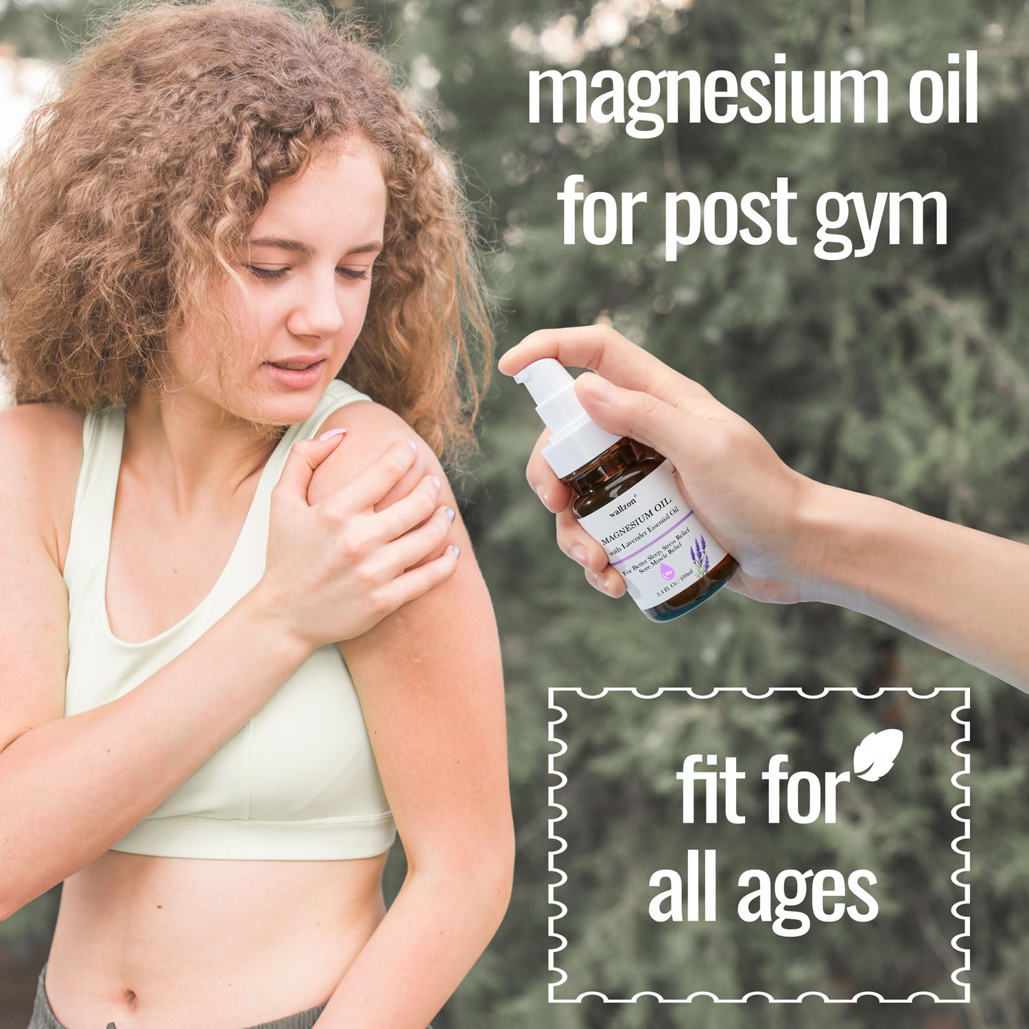 magnesium oil for soothing tired feet