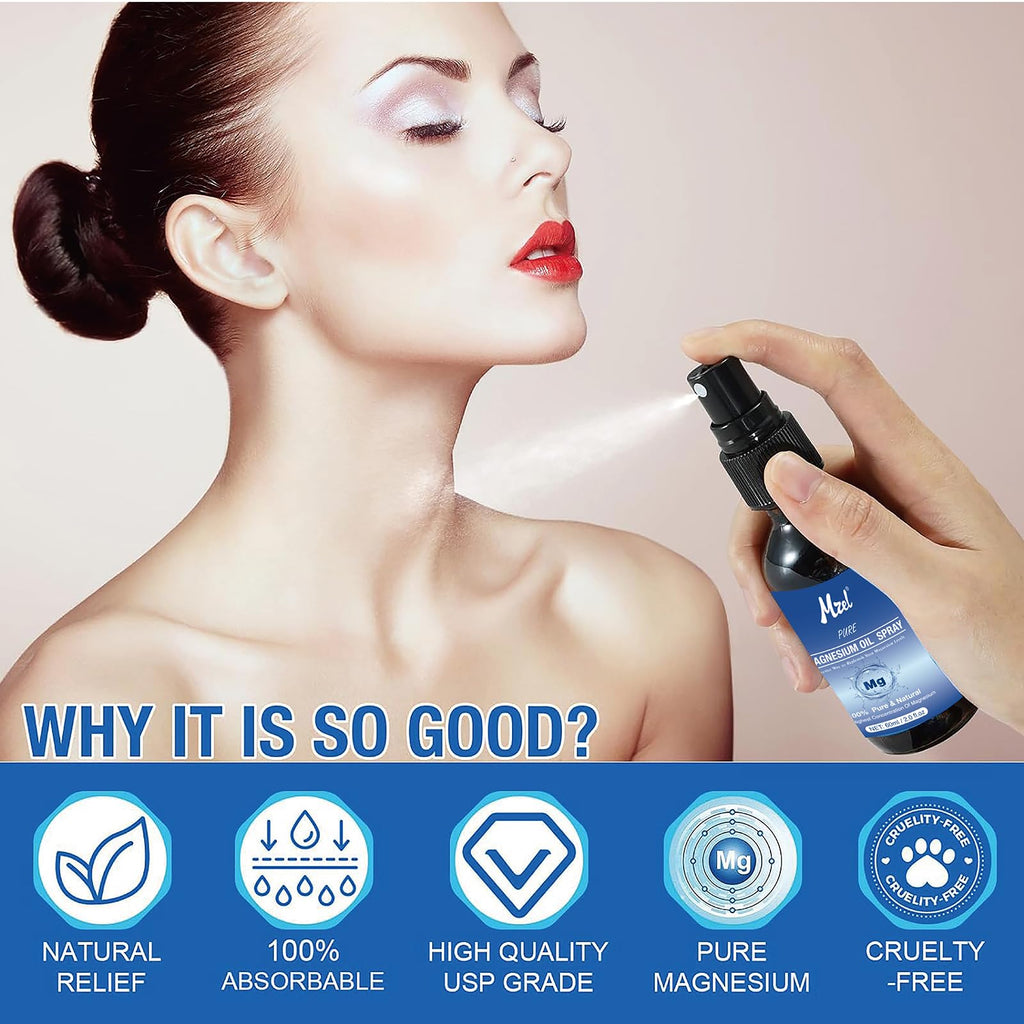 Magnesium oil for stress relief and relaxation