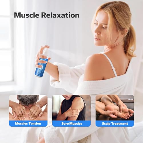 magnesium oil in glass bottle