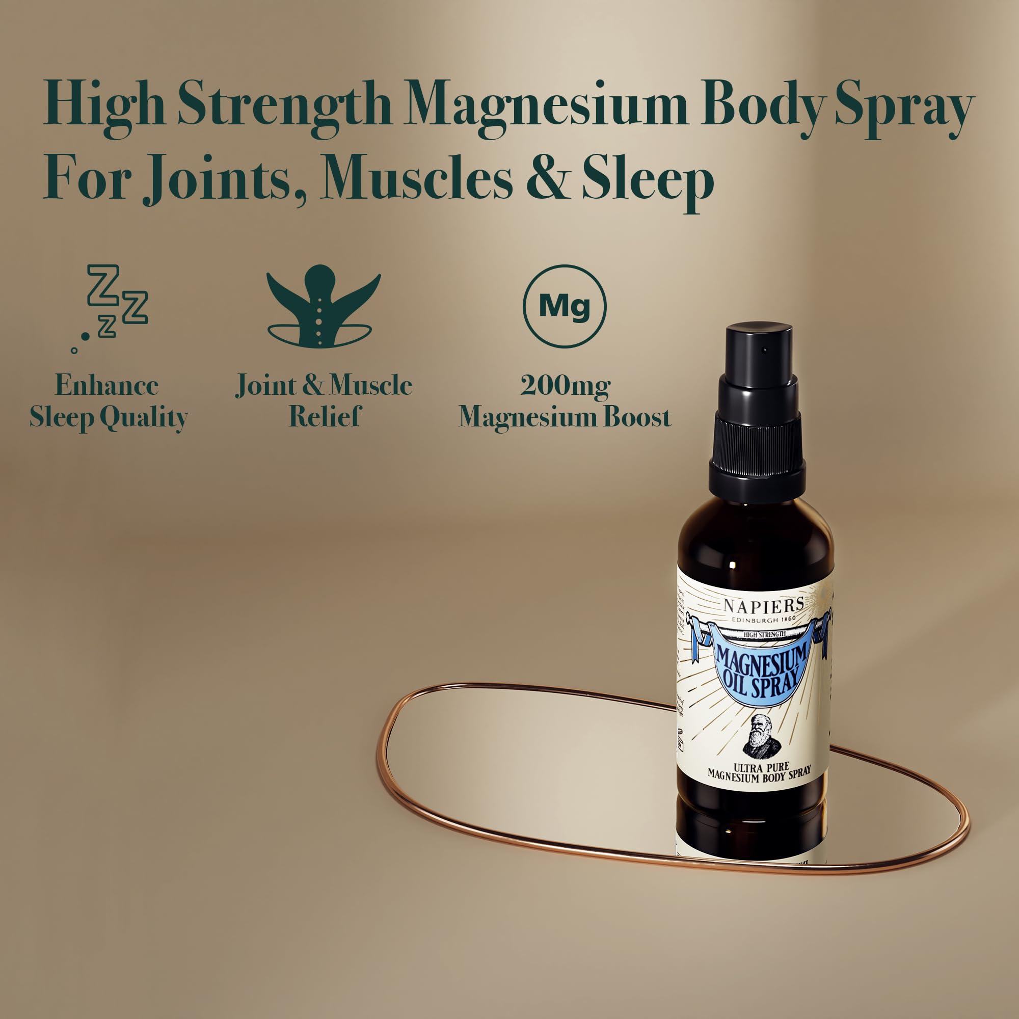 magnesium oil spray for better sleep