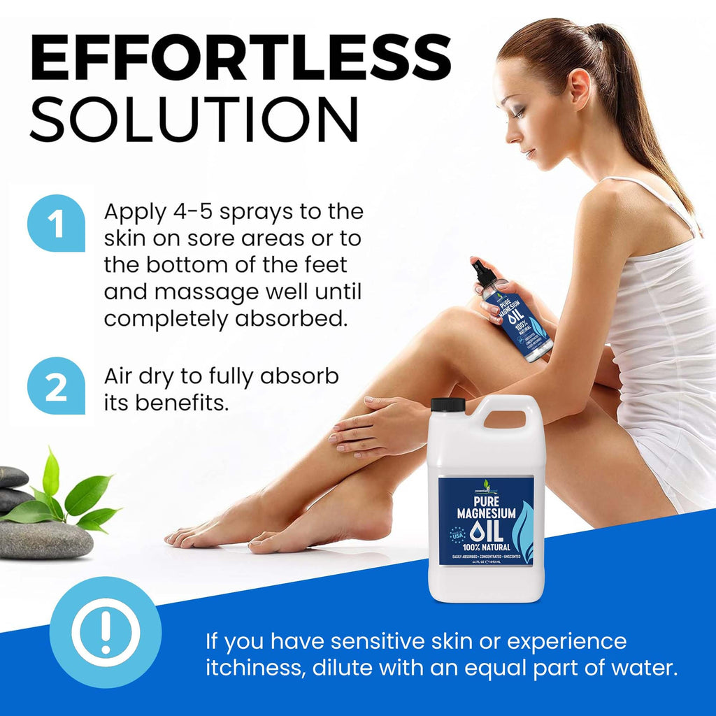 magnesium oil spray for better sleep