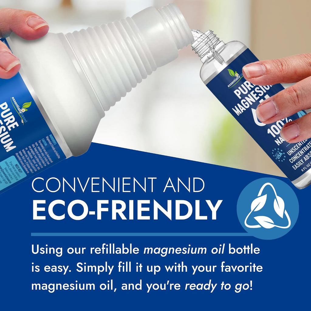 Magnesium oil spray for daily wellness