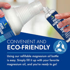Magnesium oil spray for daily wellness