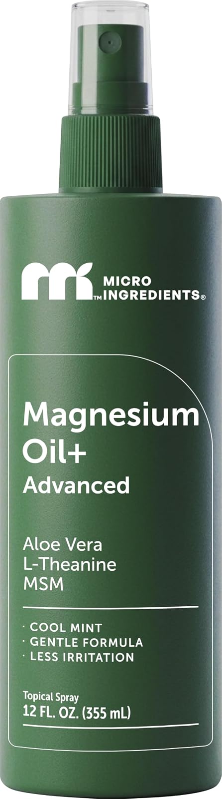 Magnesium oil spray for relaxation