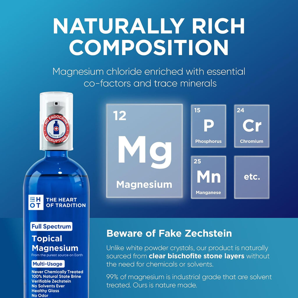 magnesium oil spray for skin absorption