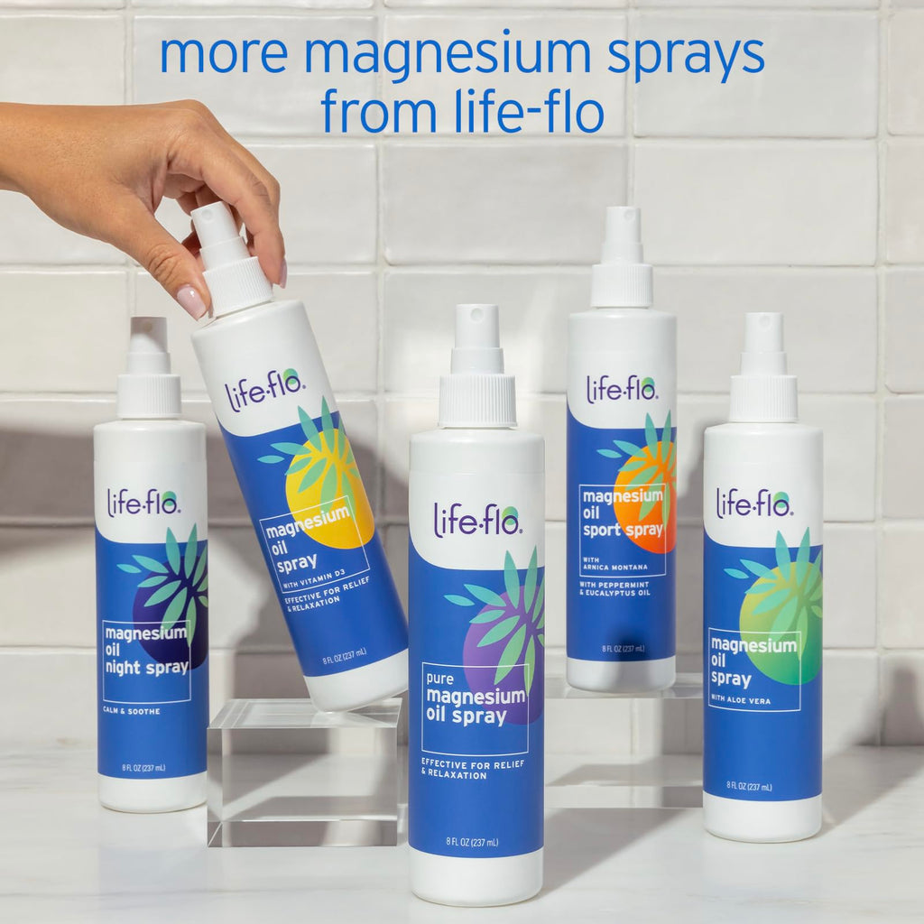 Magnesium oil spray for skin health
