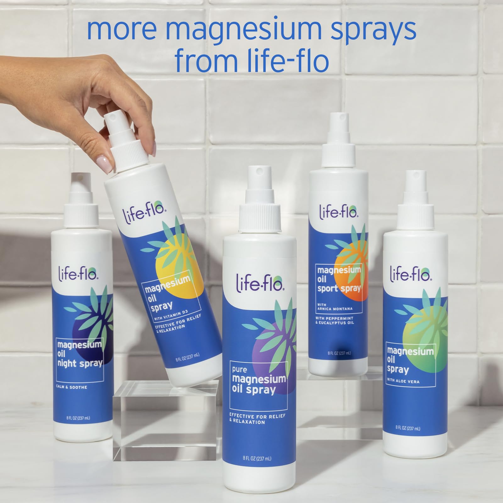 Magnesium oil spray for skin health