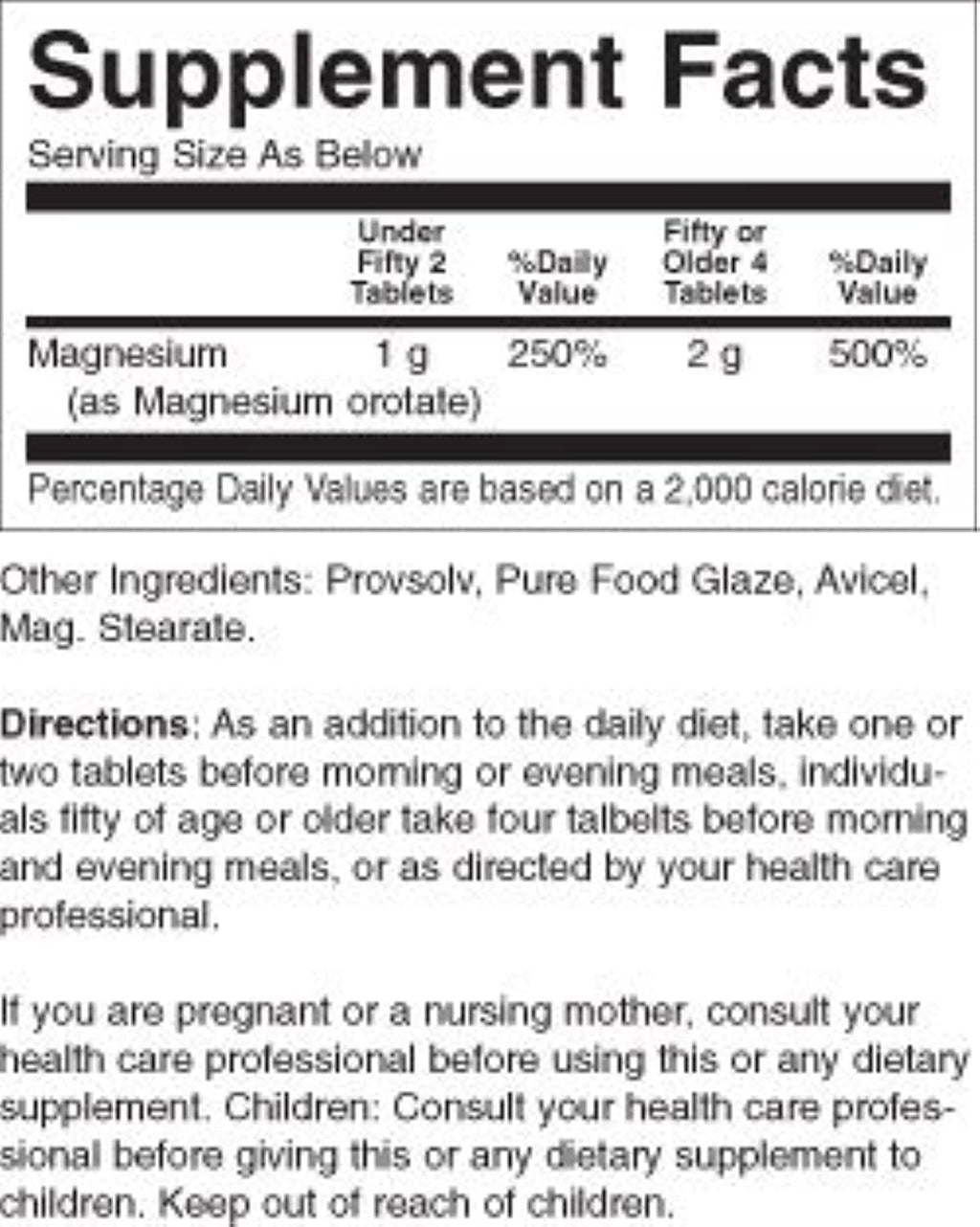magnesium orotate for muscle recovery
