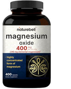 Magnesium oxide 400 mg capsules