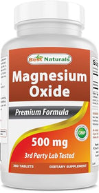 magnesium oxide 500 mg tablets