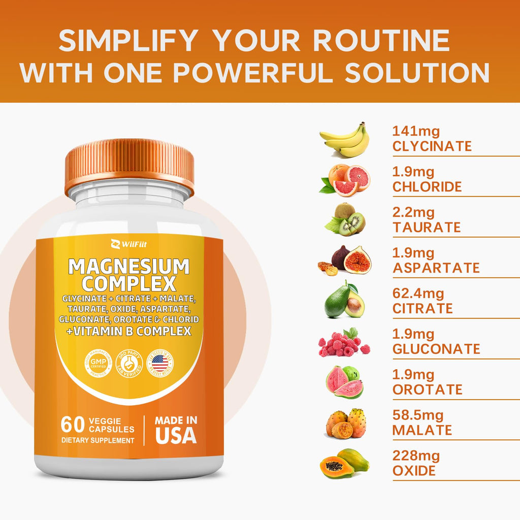 magnesium oxide and citrate blend
