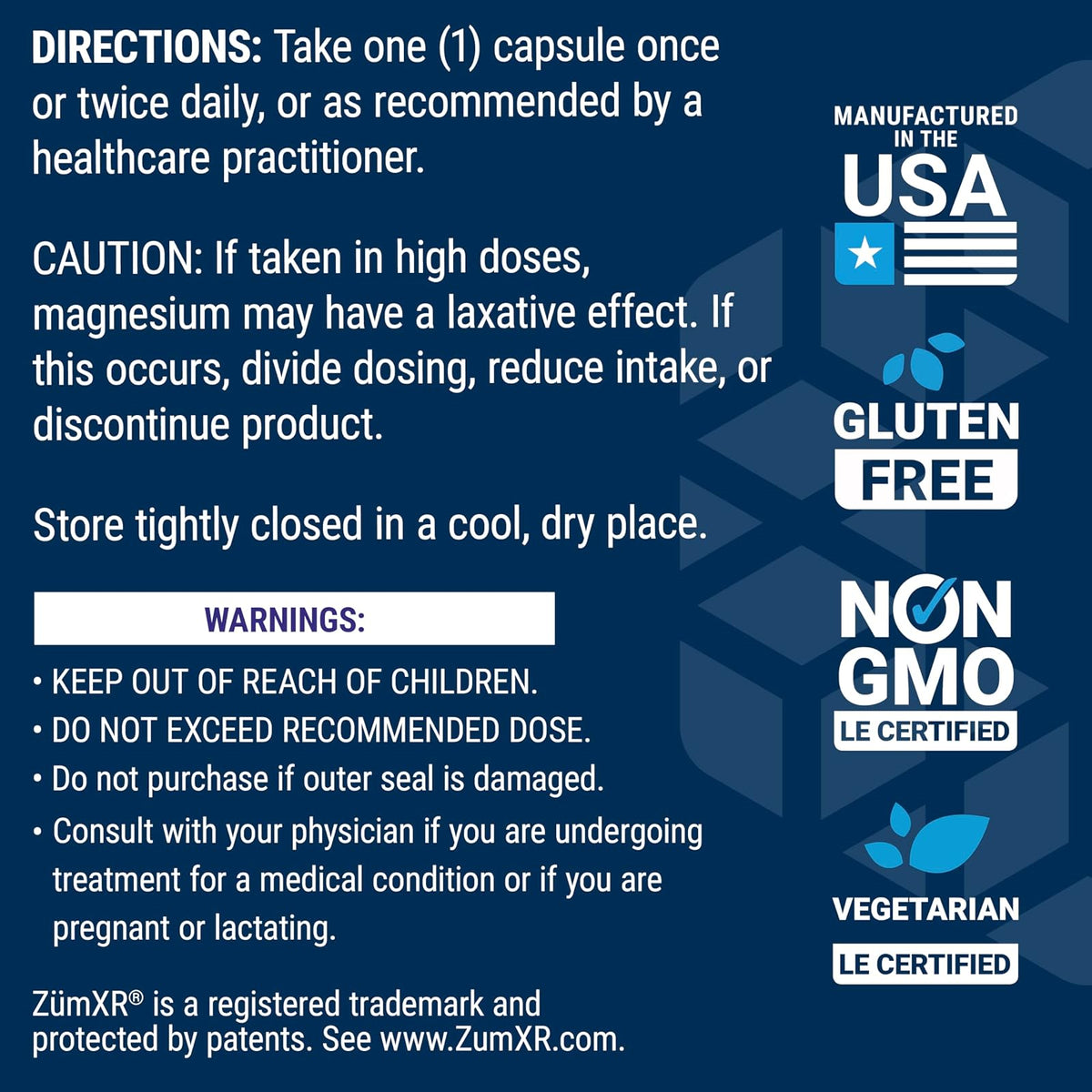 Magnesium oxide for digestive comfort