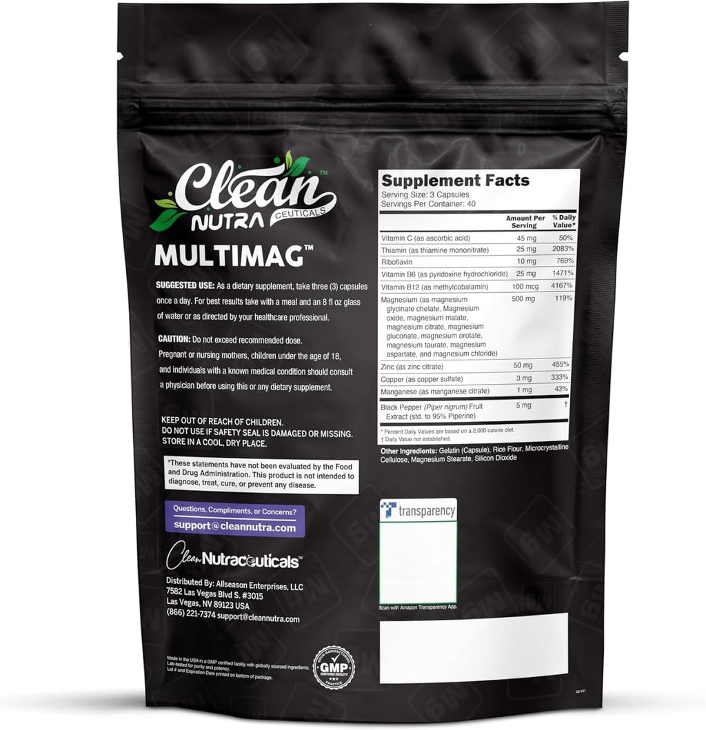 magnesium oxide for energy support
