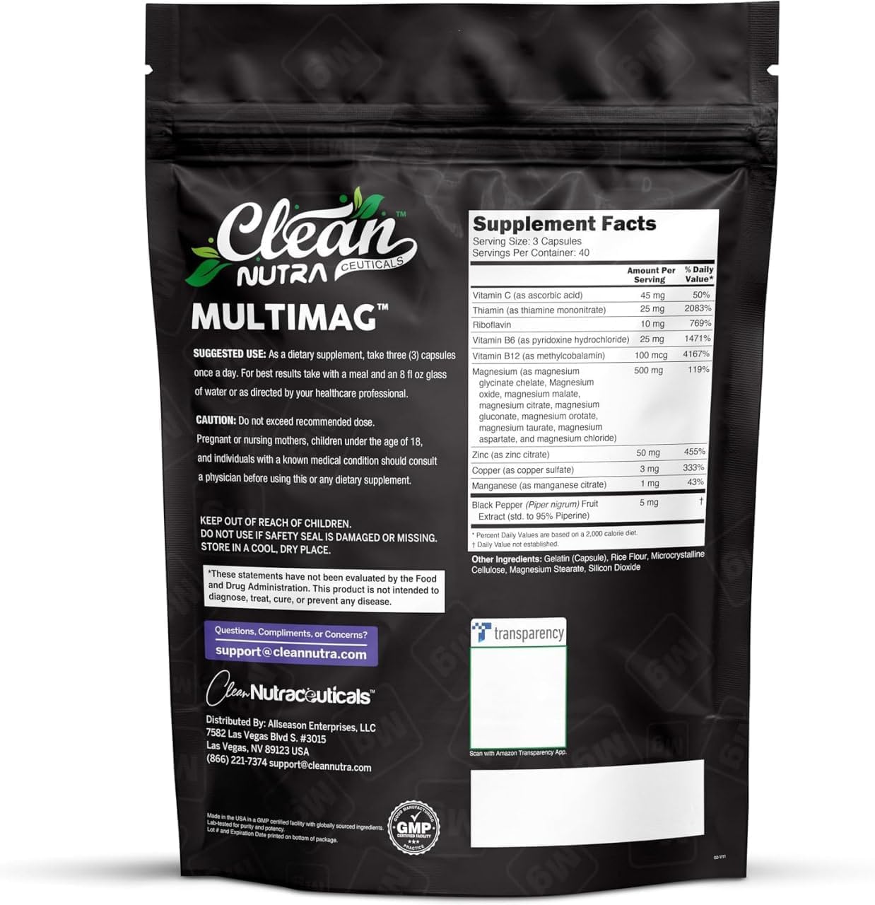 magnesium oxide for energy support