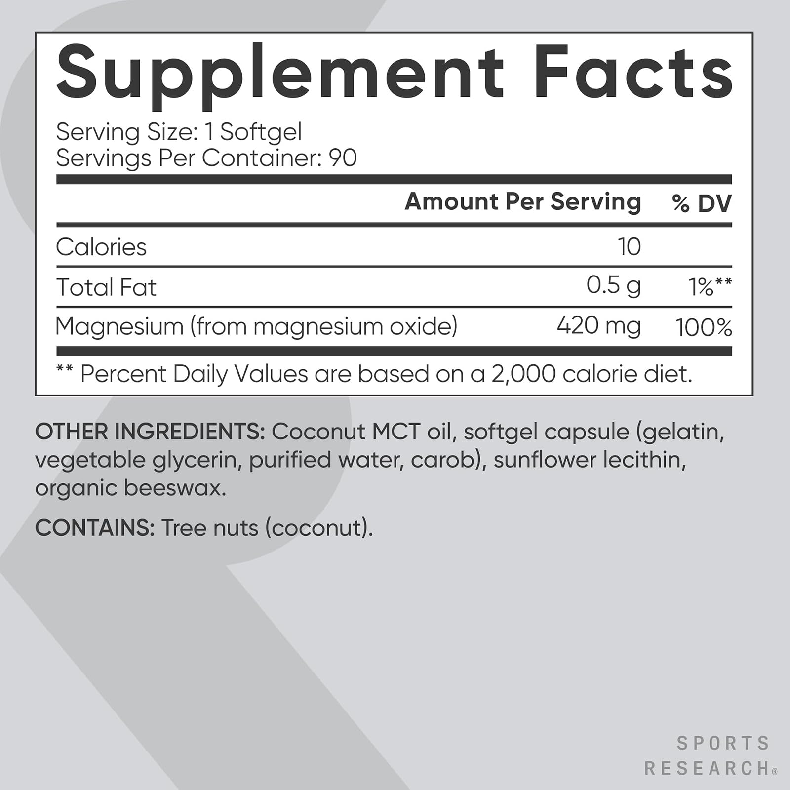 magnesium oxide for muscle recovery