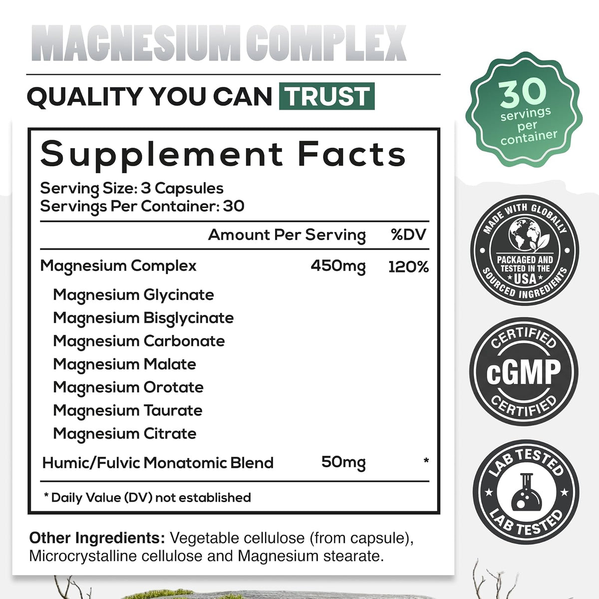 magnesium oxide for muscle relaxation