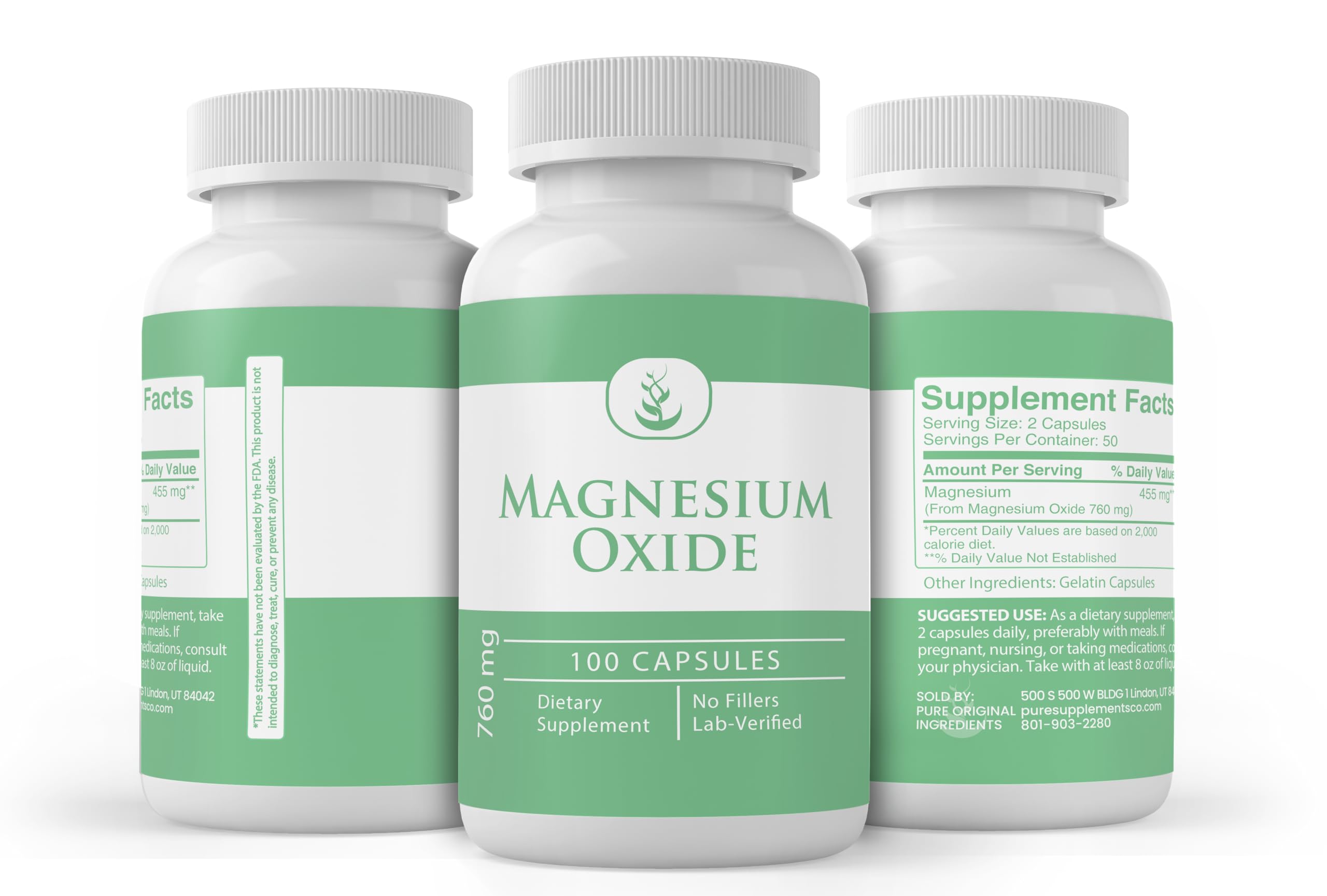 magnesium oxide for muscle support
