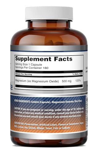 magnesium oxide for overall health