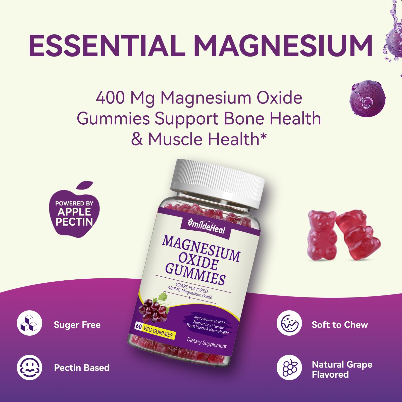 magnesium oxide for stress relief