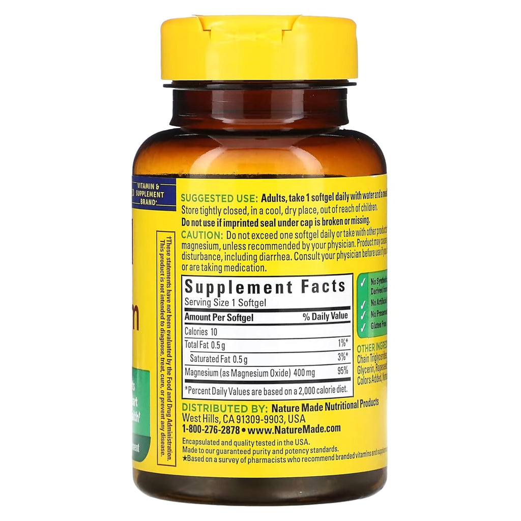 magnesium oxide for stress relief