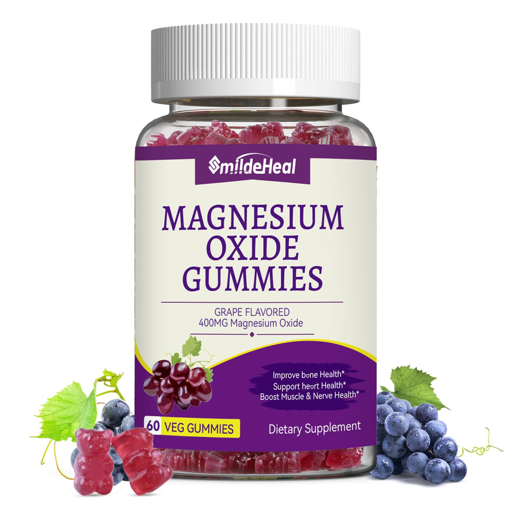 magnesium oxide gummies for muscle support