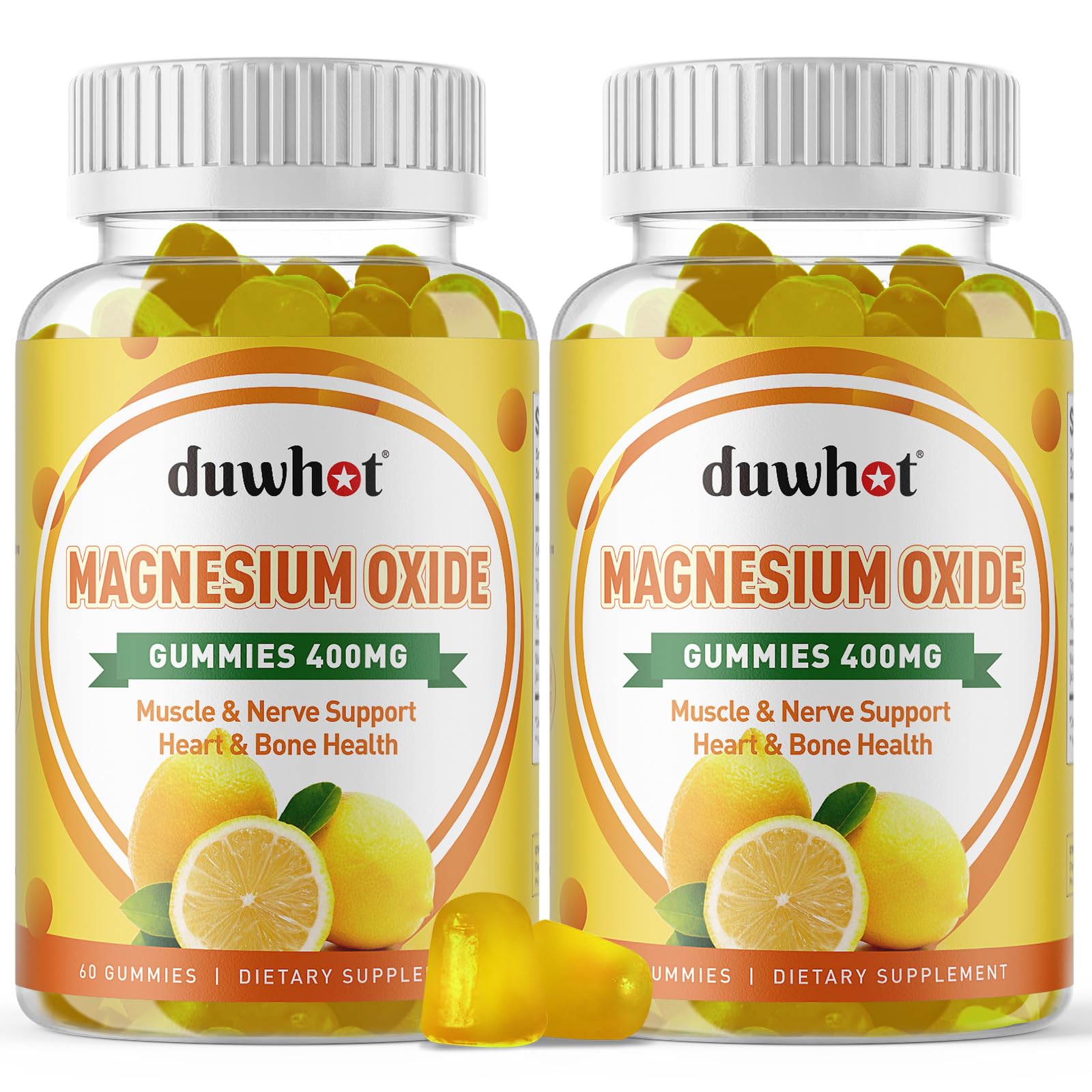Magnesium oxide gummies for relaxation