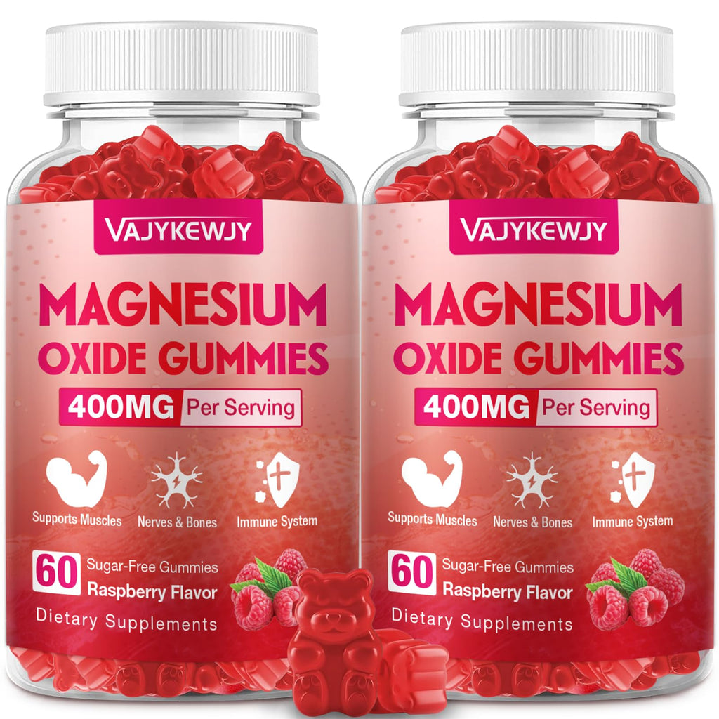 Magnesium oxide gummies for relaxation