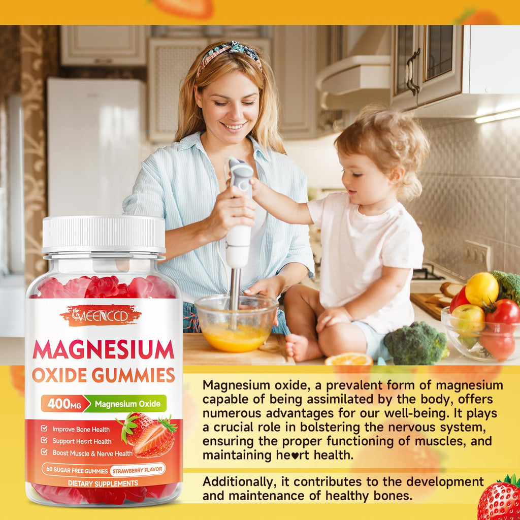 magnesium oxide supplement for muscle health