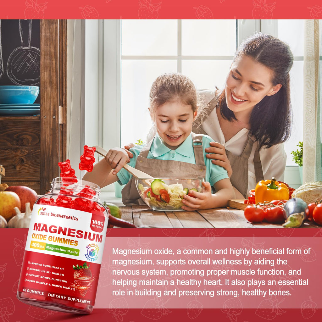 magnesium oxide supplement for muscle health