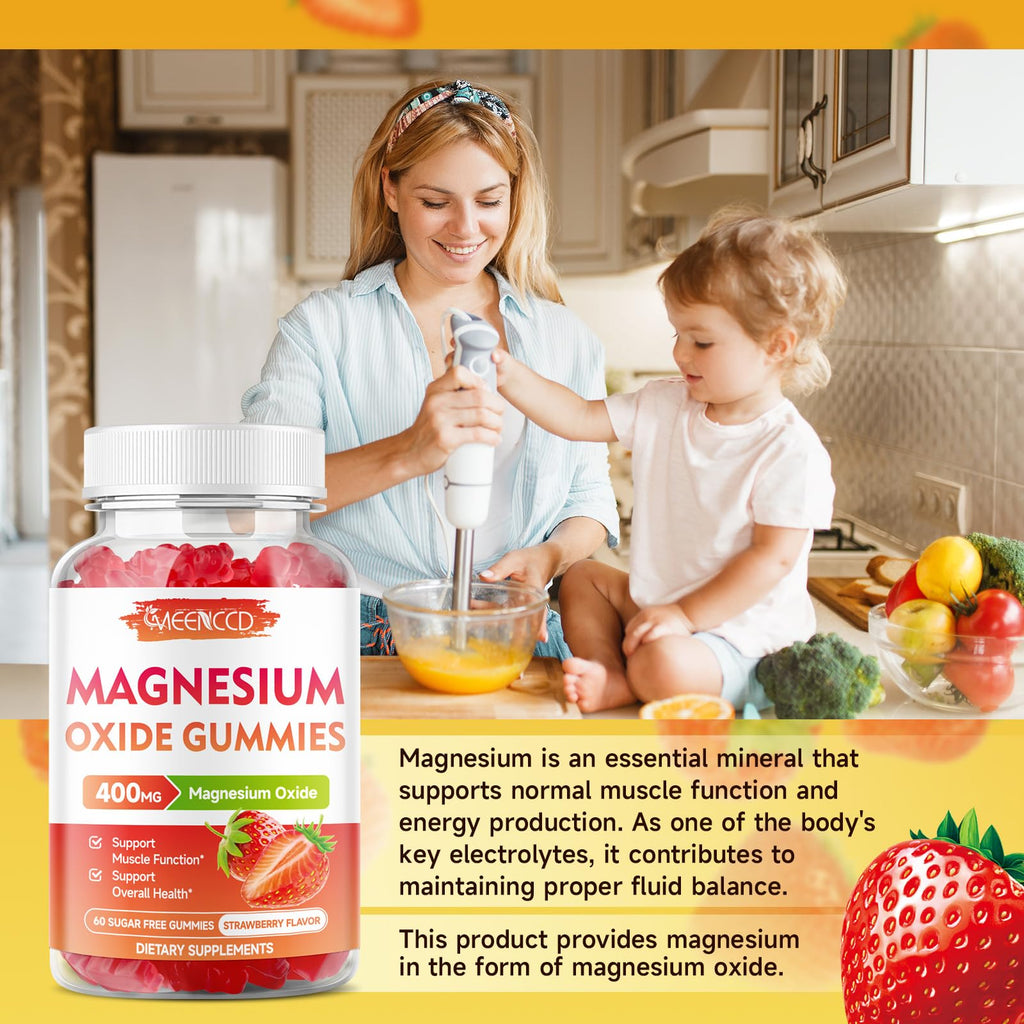 magnesium oxide supplements for muscle health