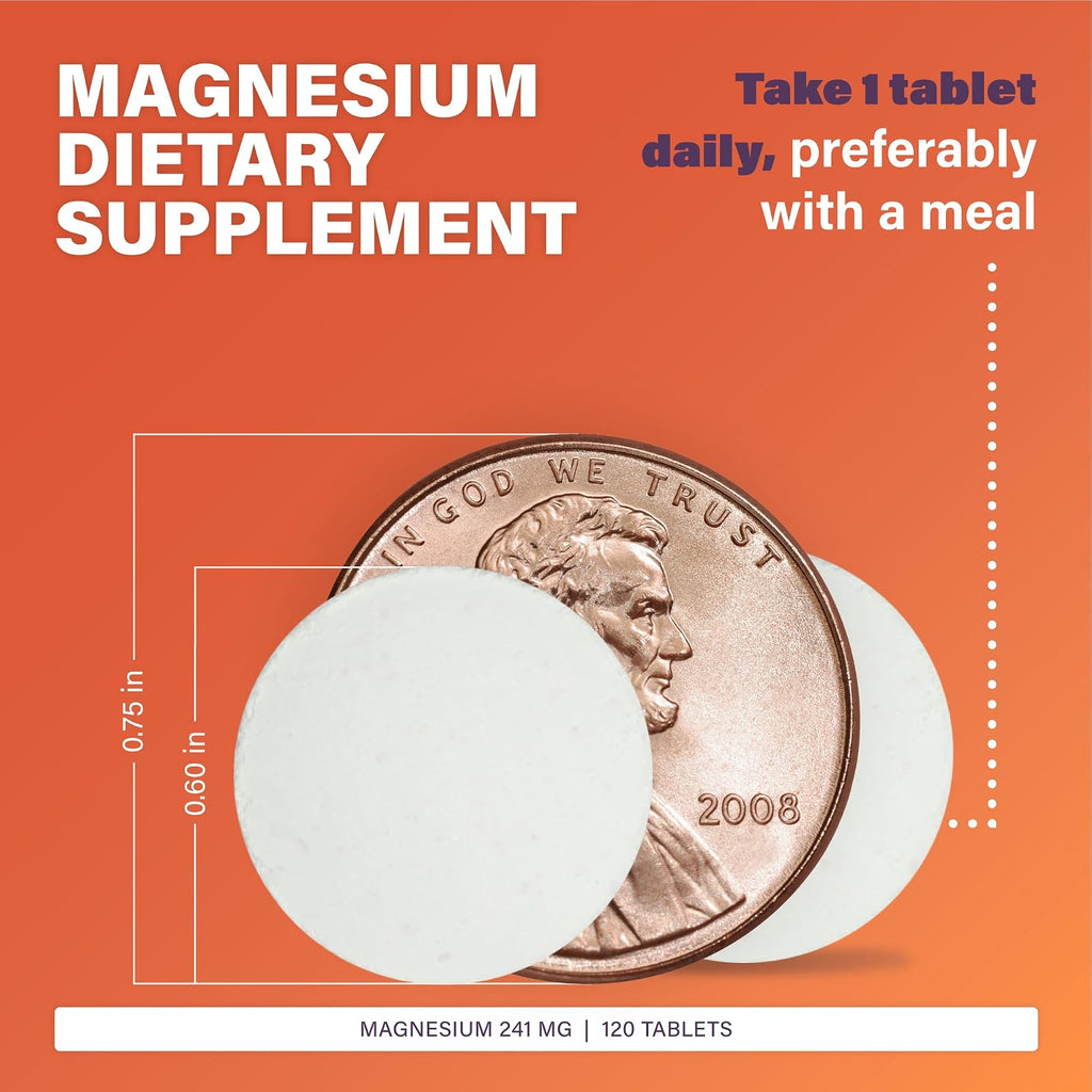 Magnesium oxide tablets for better sleep