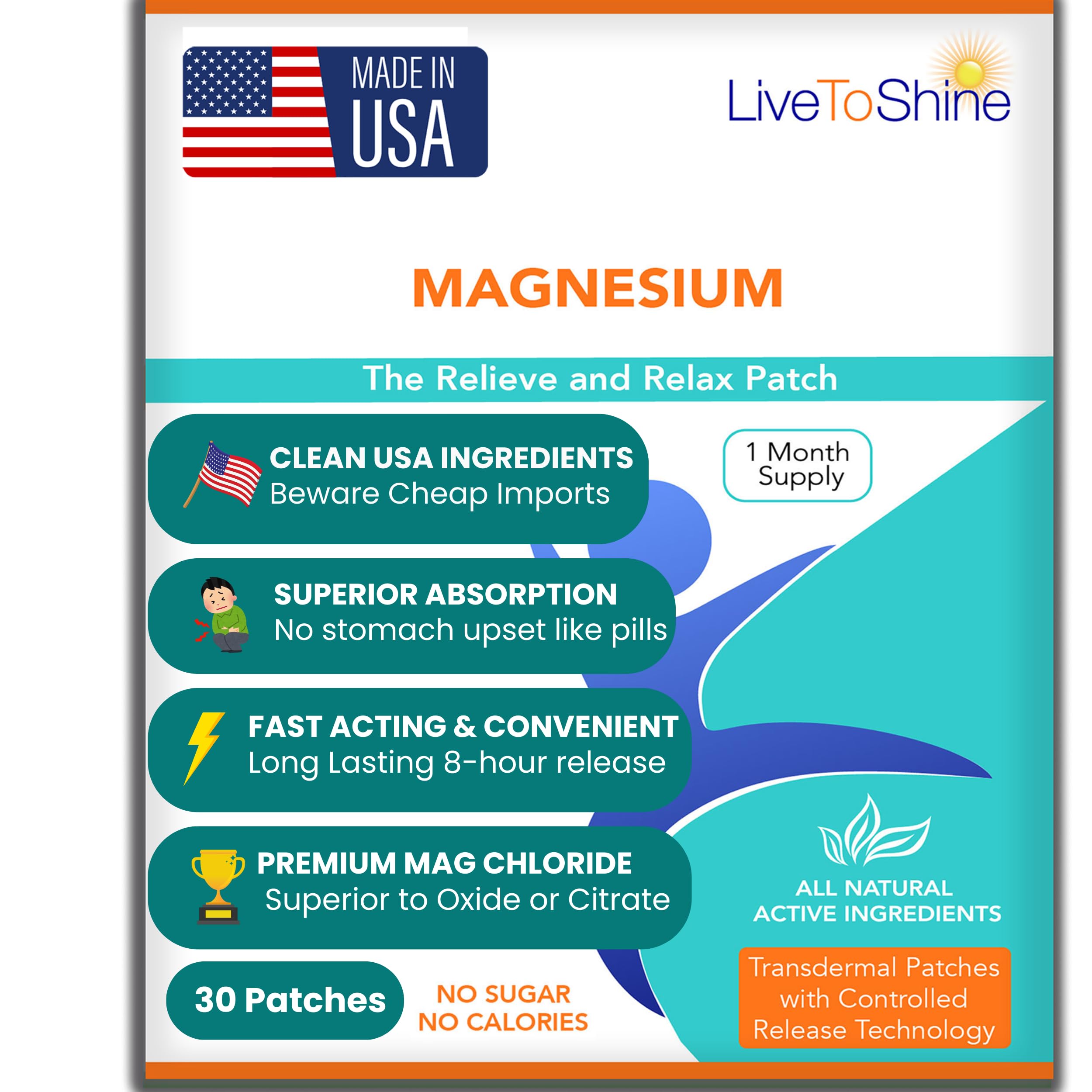 magnesium patches for sleep support