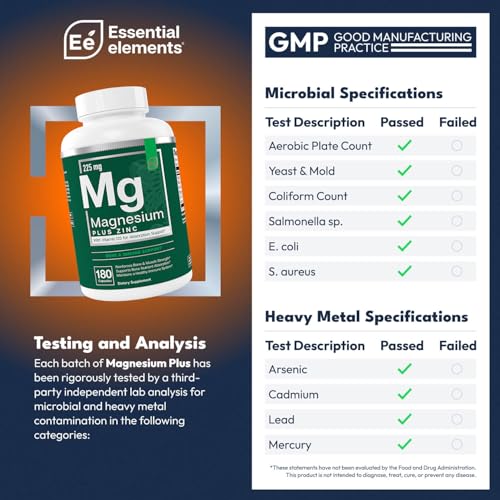 Magnesium plus zinc for muscle recovery