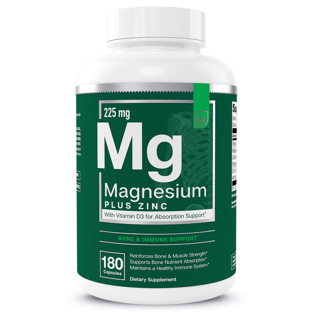 magnesium plus zinc for muscle support