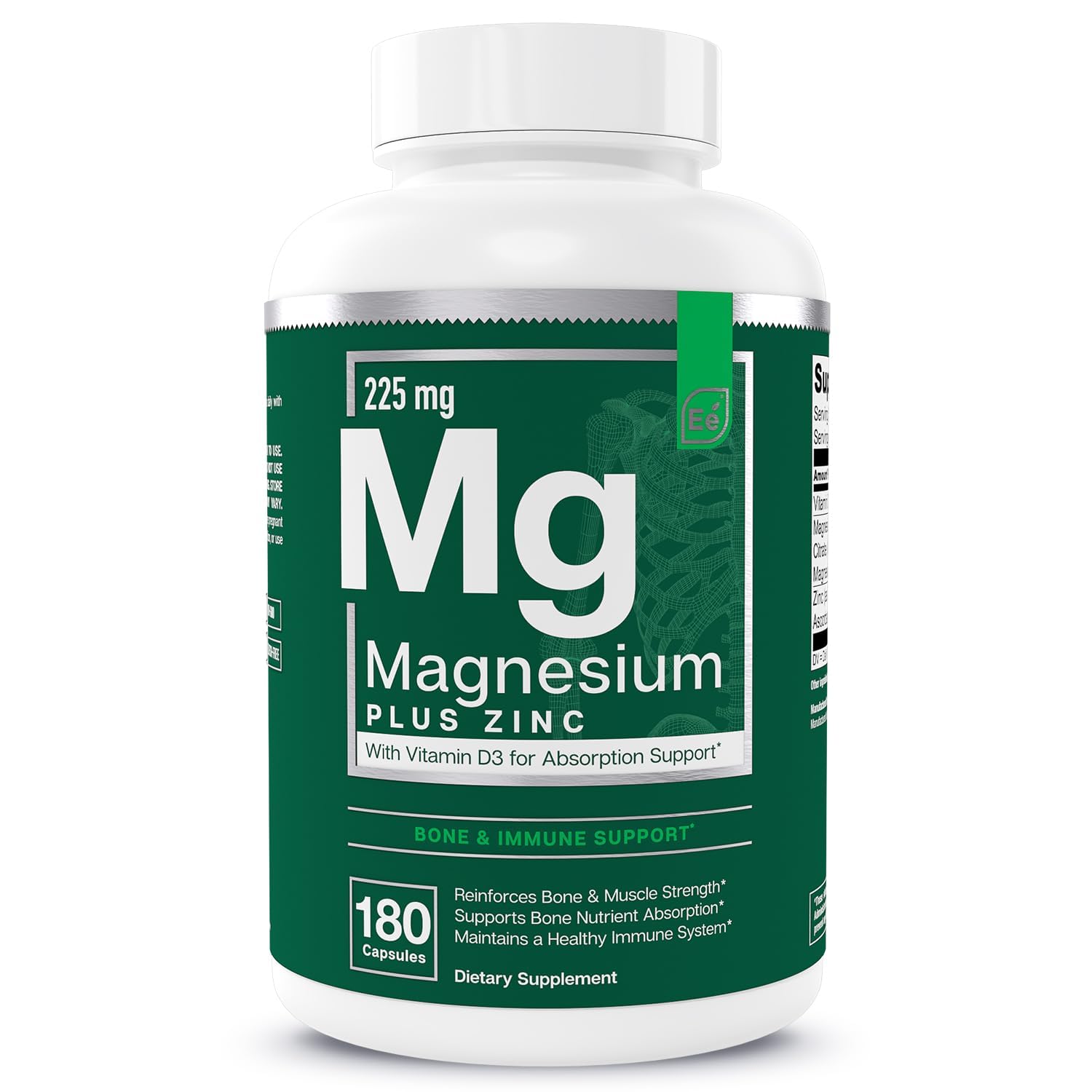 magnesium plus zinc for muscle support