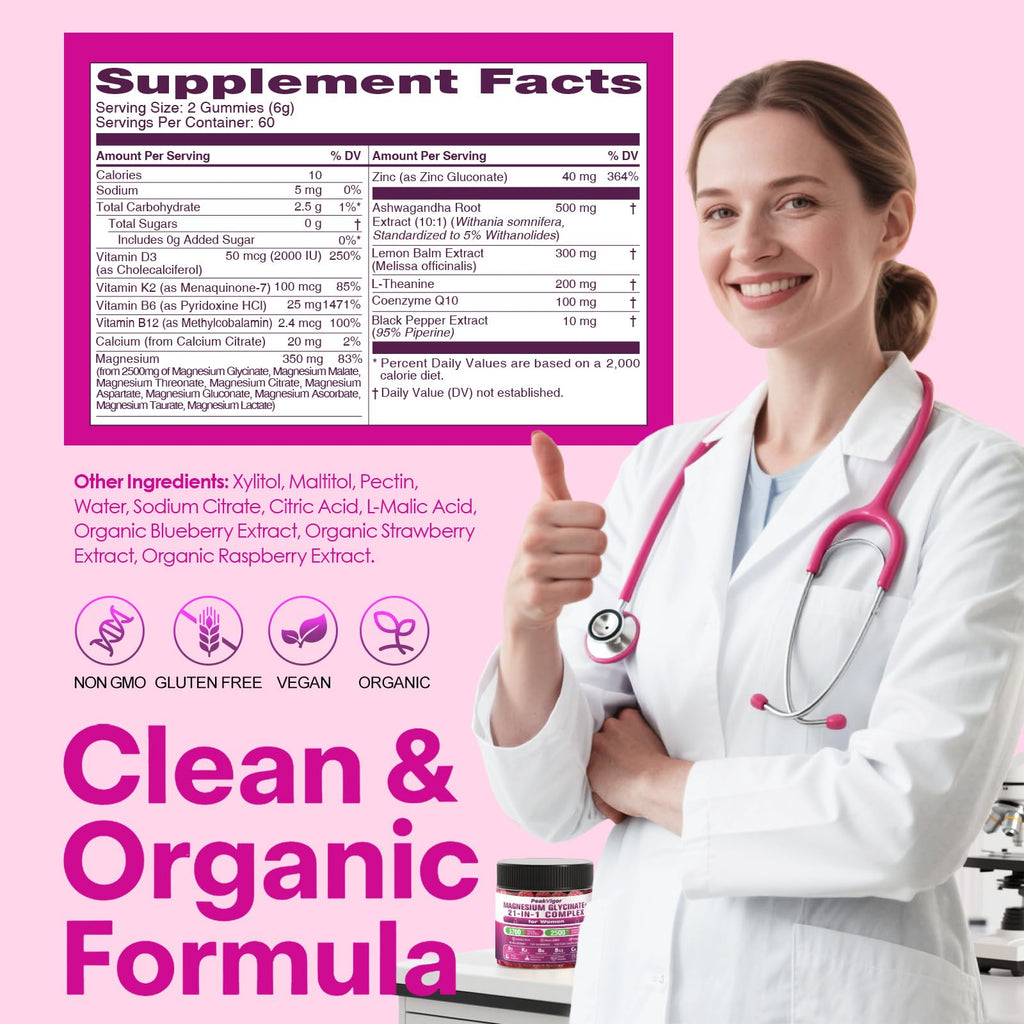 magnesium powder alternative in gummy form