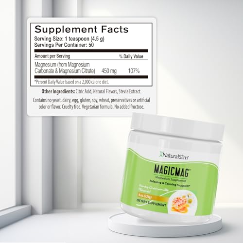 Magnesium powder for better sleep quality