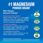 Magnesium powder for better sleep support