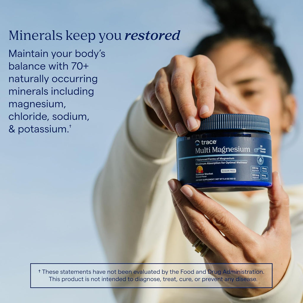 Magnesium powder for better sleep