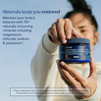 Magnesium powder for better sleep