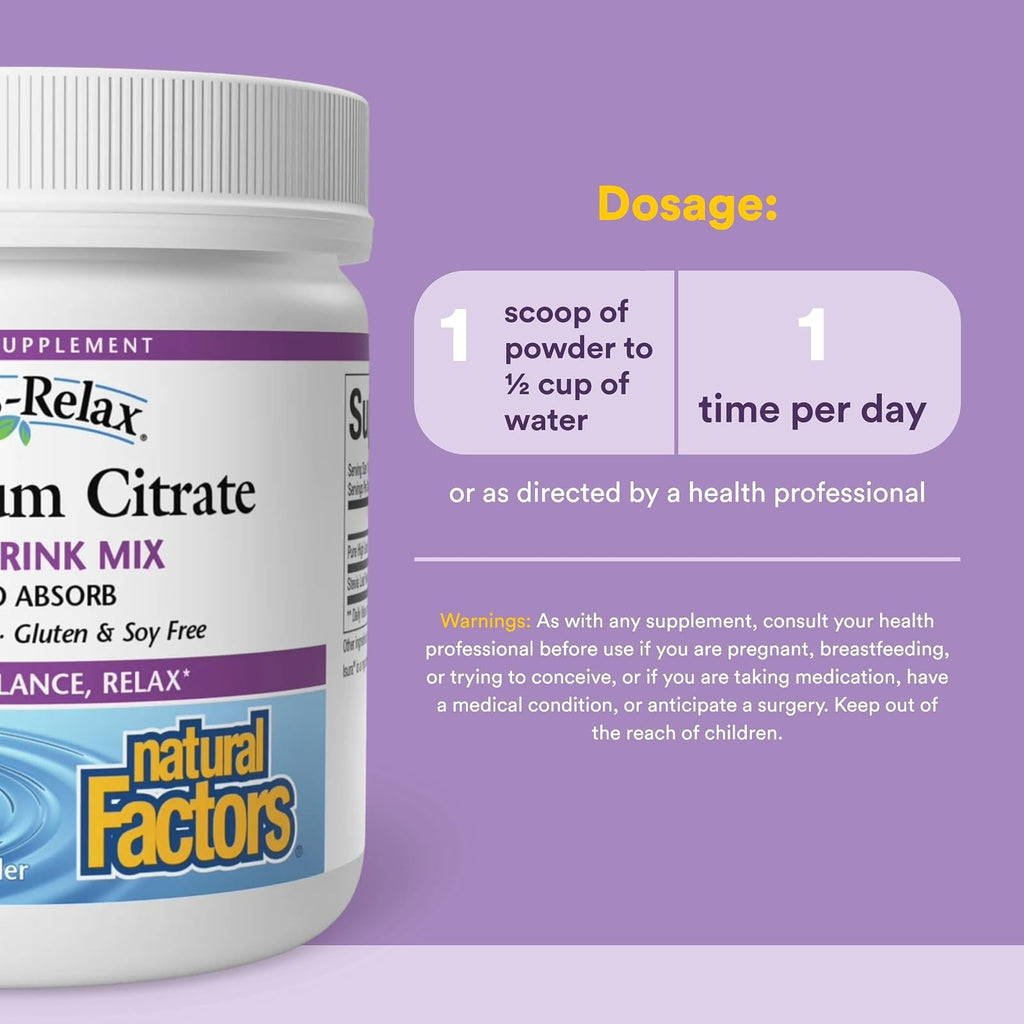 Magnesium powder for better sleep