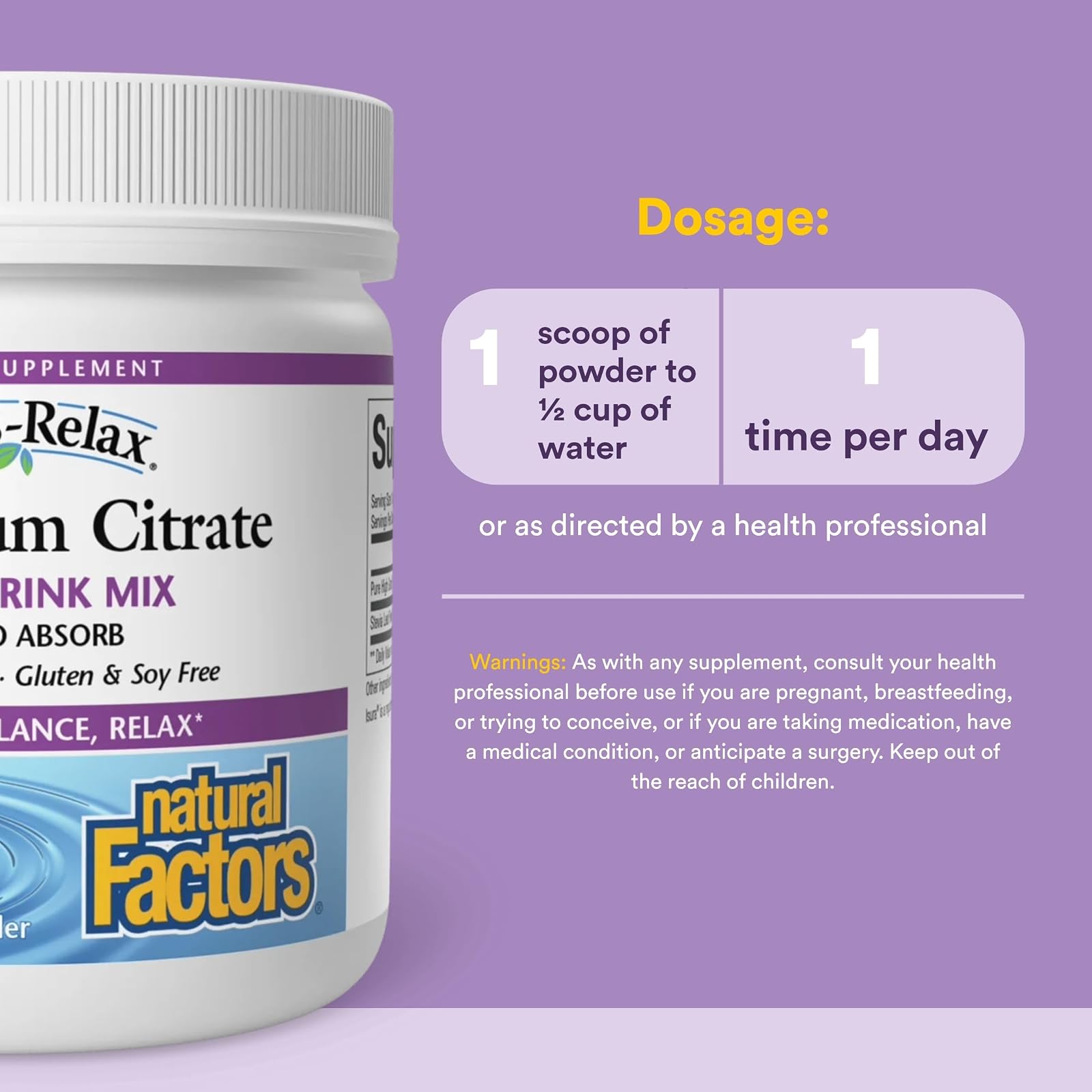 Magnesium powder for better sleep
